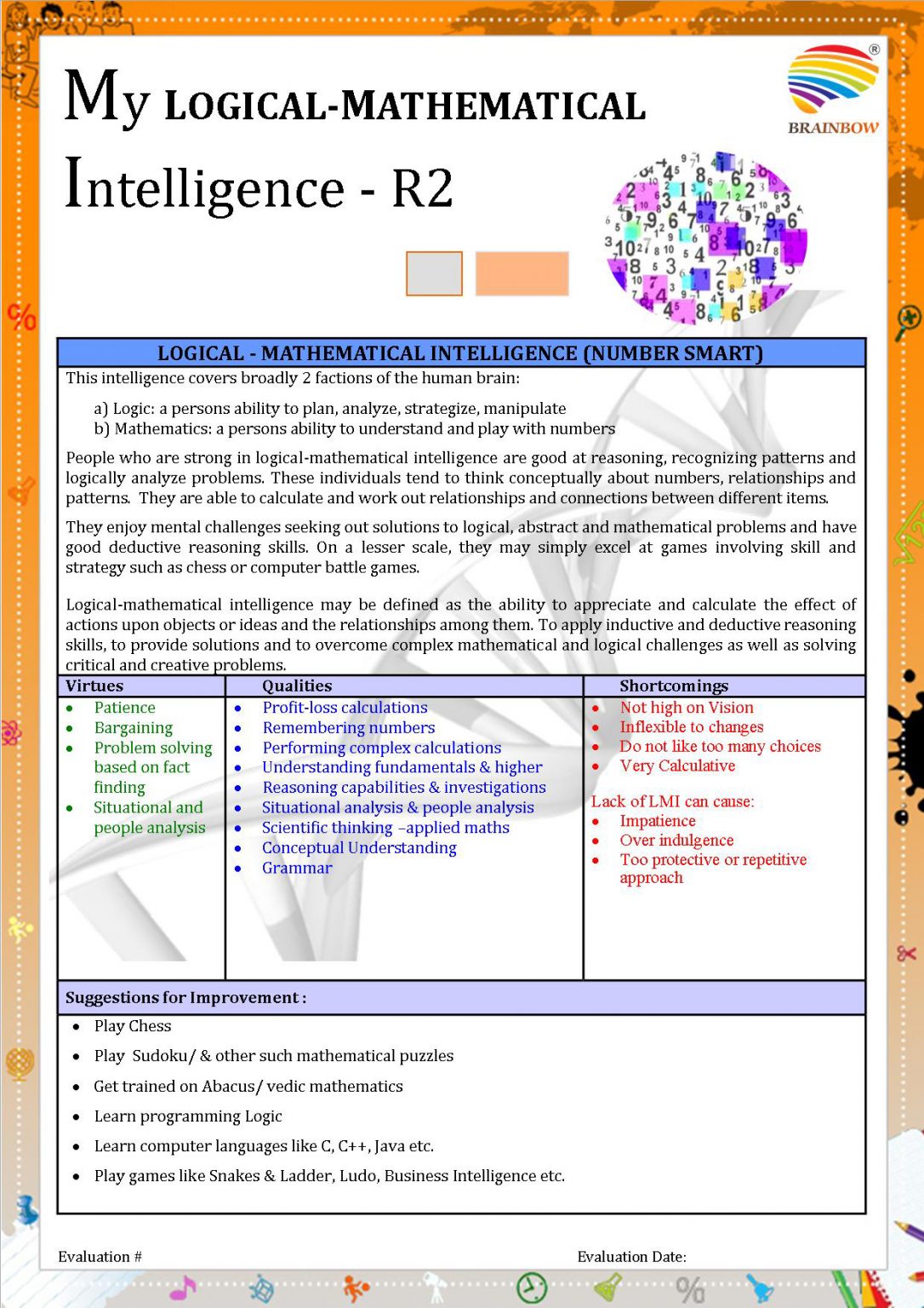 Logical Mathematical Skills Brainbow logical-mathematical-skills-brainbow